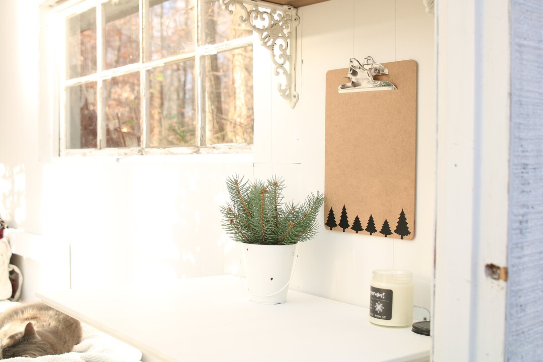 Clipboard, Decorative Clipboard, Office Supplies, Wooden Clipboard ...