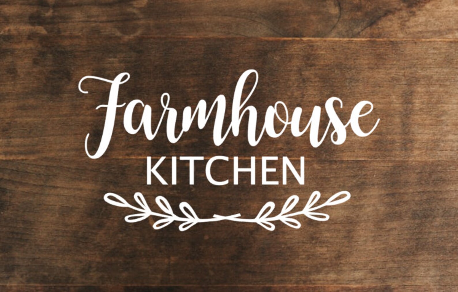 Farmhouse Kitchen Decal Cutting Board Decal Vinyl Decal - Etsy