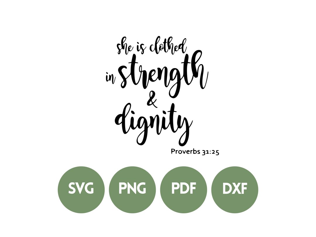 Proverbs 31 SVG, Scripture Sign, Proverbs 31 Sticker, Church SVG ...