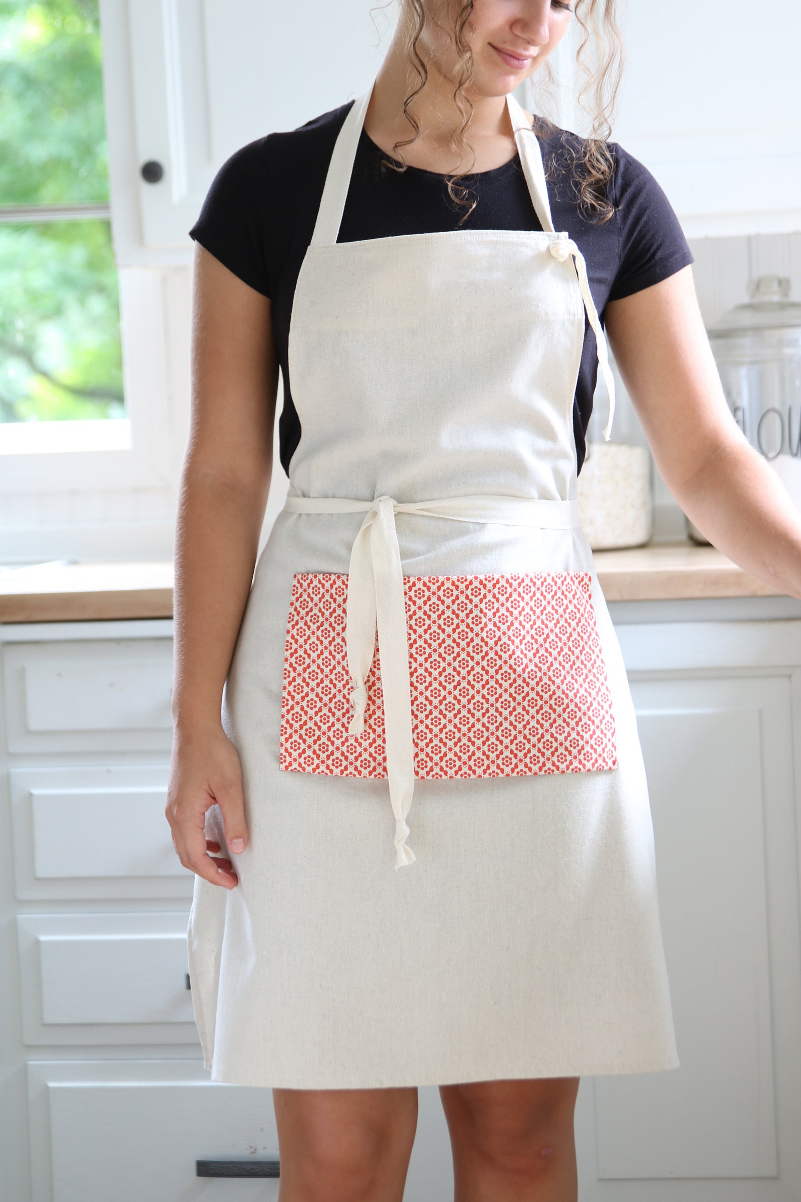 Aprons Linen Aprons Farmhouse Apron Gifts for Her Holiday | Etsy