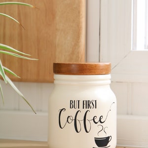But First Coffee Decal, Vinyl Decal, Vinyl Sticker, Coffee Sticker ...