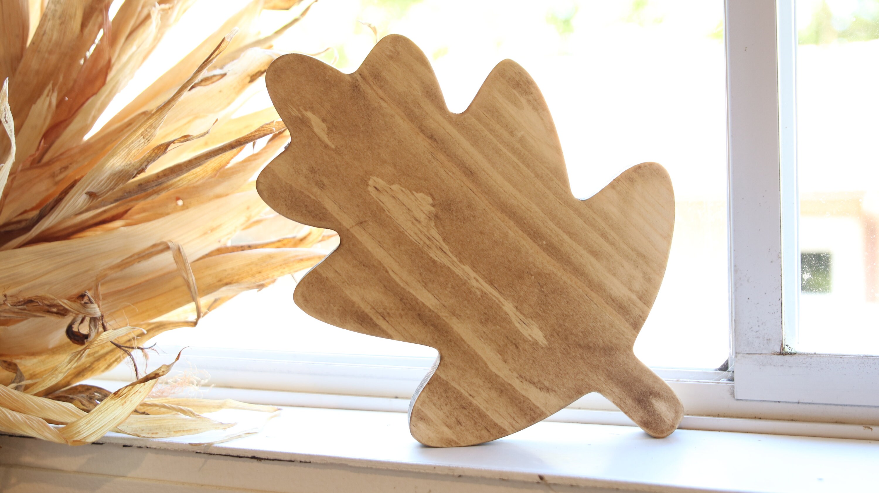 Fall Wood Cutouts, Fall Decor, Mantel Decor, Wooden Accents, Wood Acorn ...