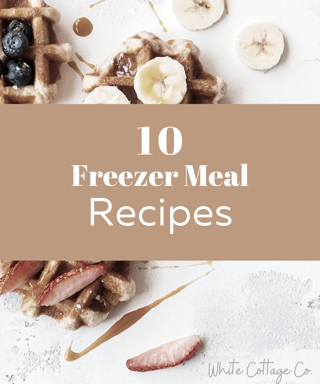 Recipe Pack, Freezer Meals Recipes, Meal Plan, 10 Pack of Recipes ...