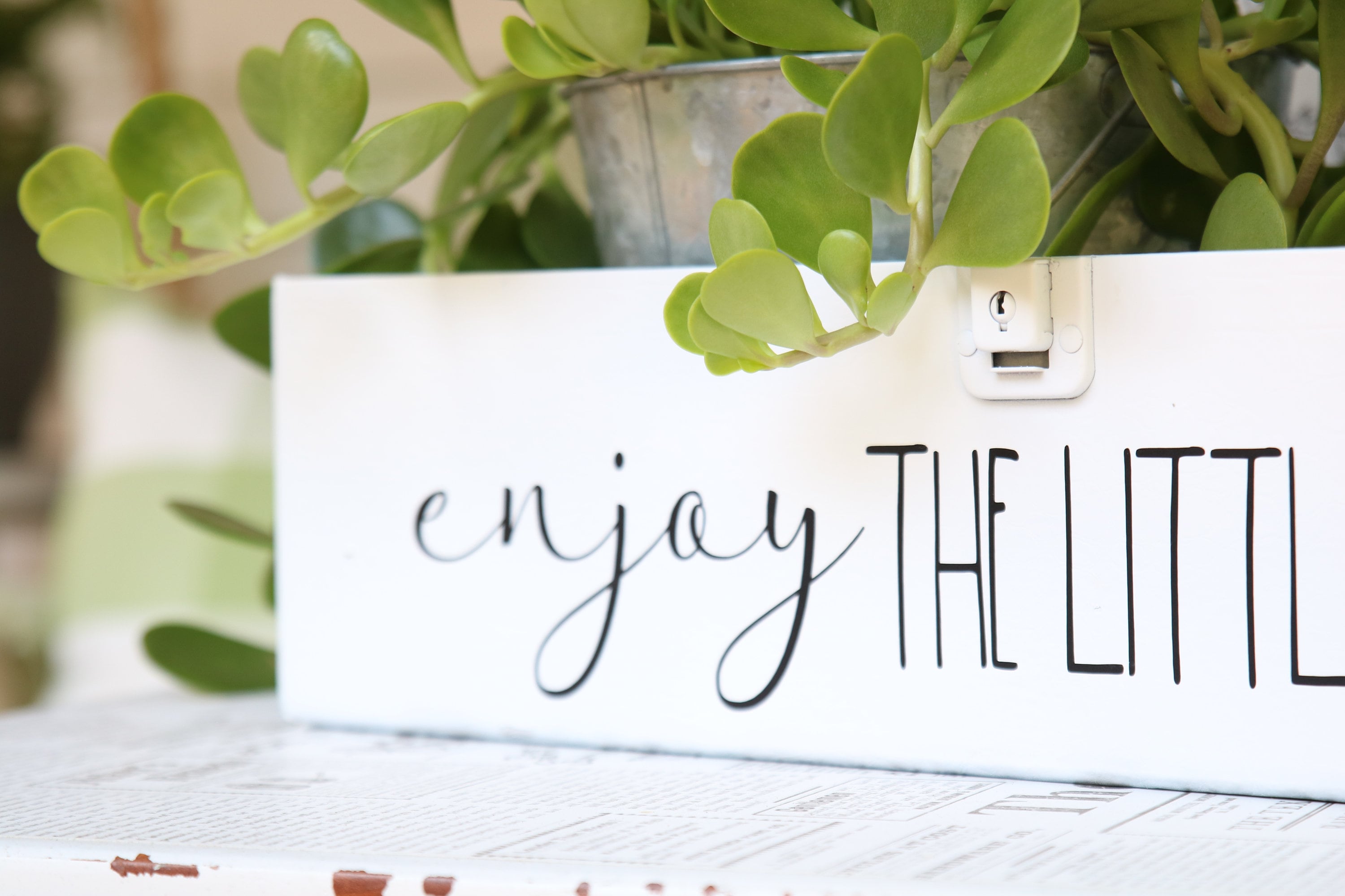 Enjoy Decal Vinyl Decal Vinyl Sticker Enjoy the Little - Etsy