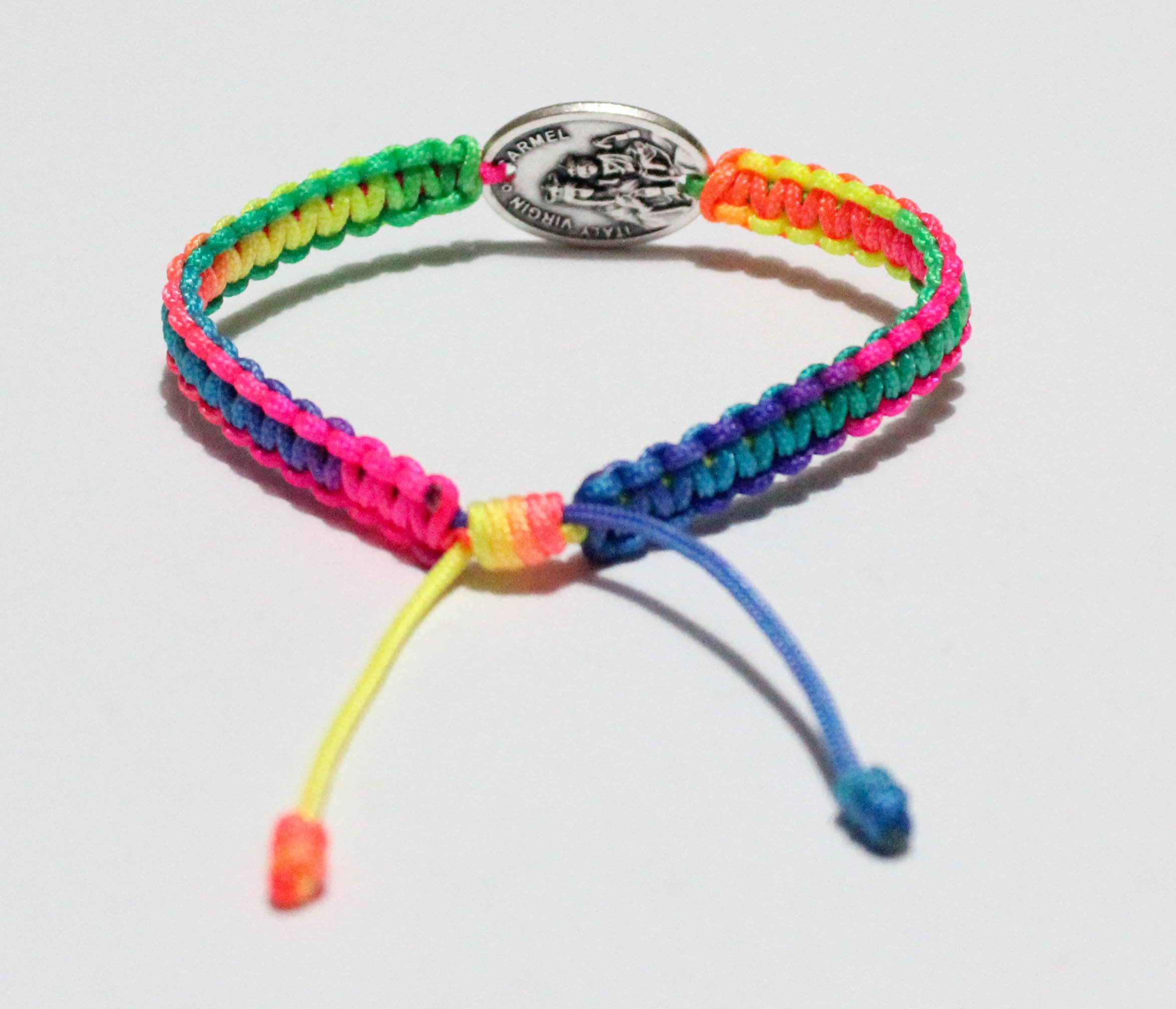 The Sacred Heart of Jesus Medal Cord Bracelet Gifts Man and - Etsy