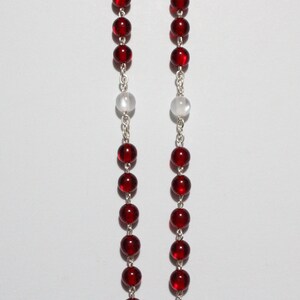 Precious Blood of Christ Chaplet Rosary Plastic Beads, Precious Blood ...