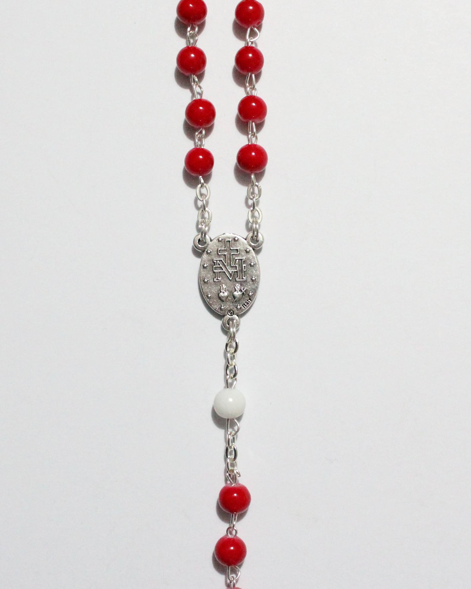 Precious Blood of Christ Chaplet Rosary Glass Beads Precious - Etsy