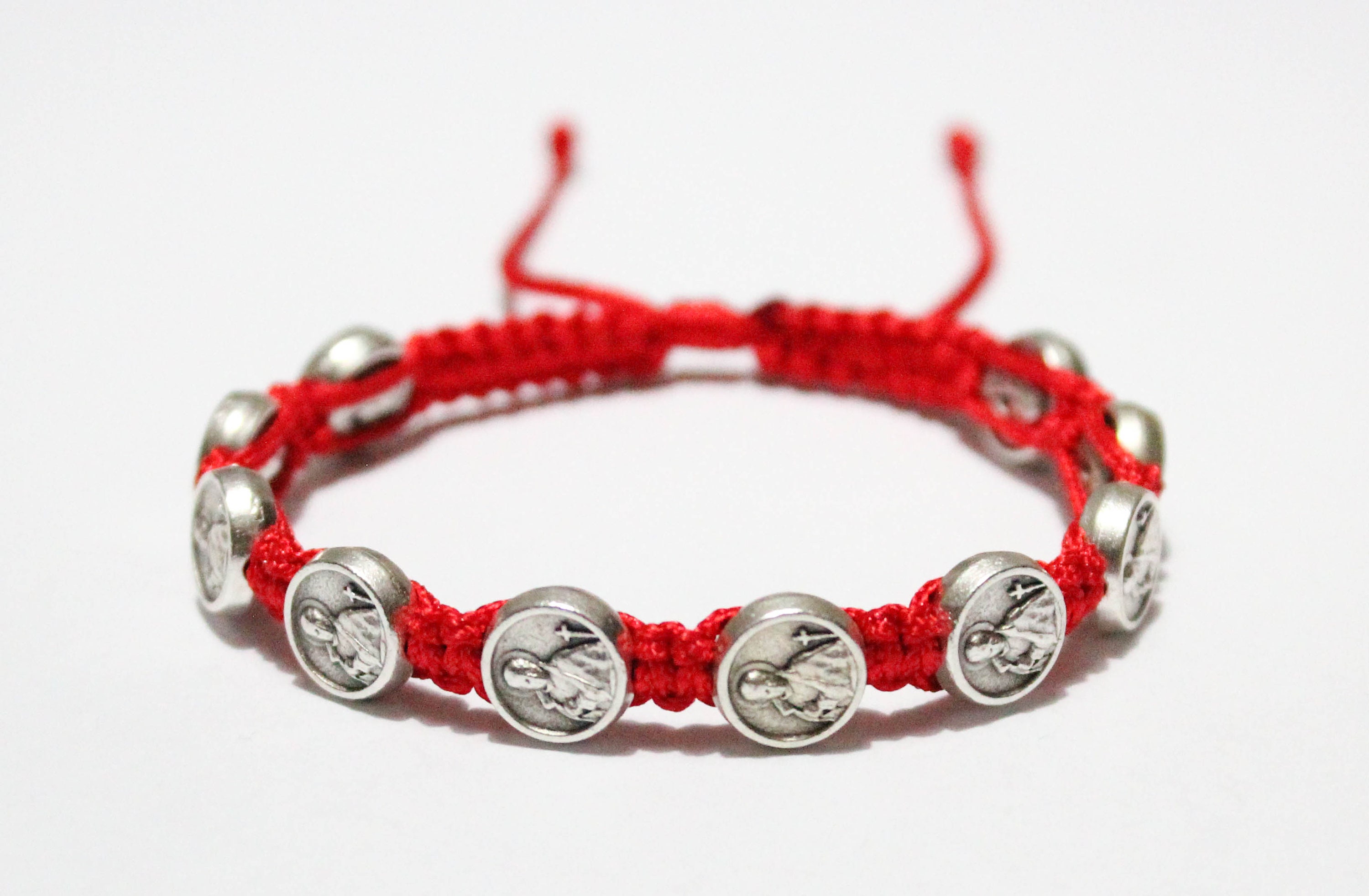 Saint Gabriel the Archangel Silver Color Medal Cord Bracelet - Etsy