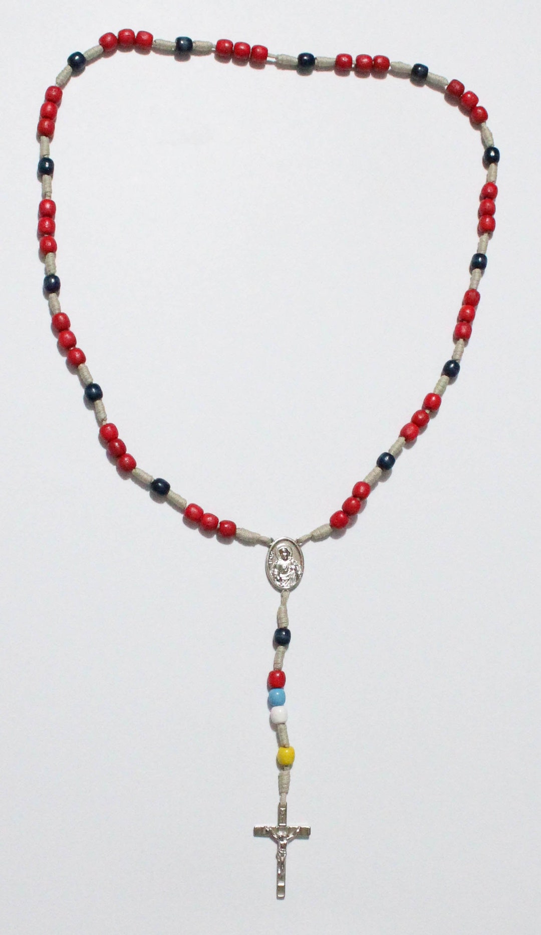 Chaplet for the Holy Souls in Purgatory Made of Wood on Cord - Etsy
