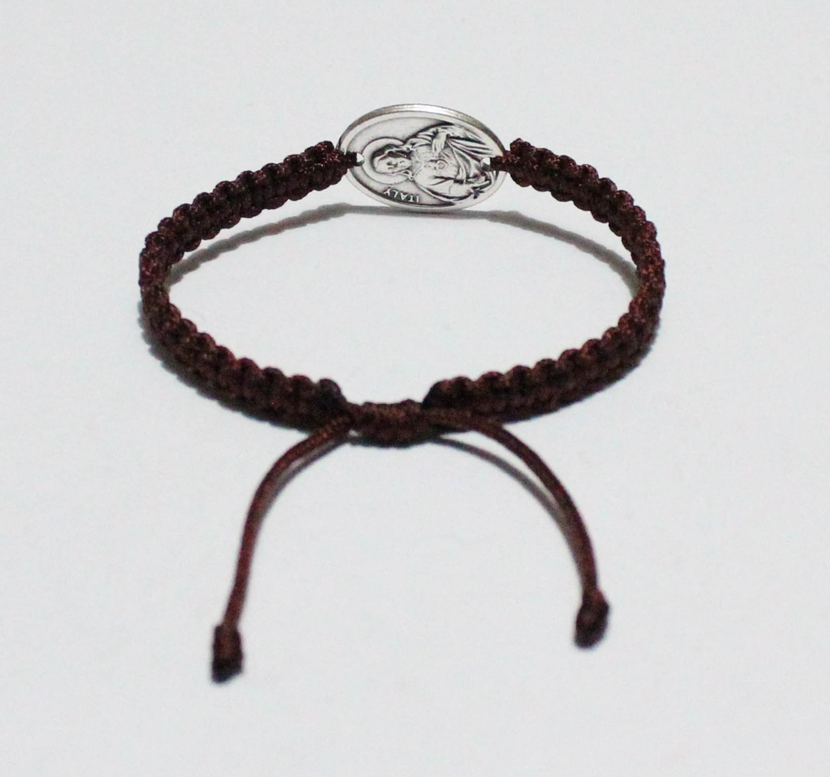 Our Lady of Mount Carmel Medal Cord Bracelet Gifts Man and - Etsy