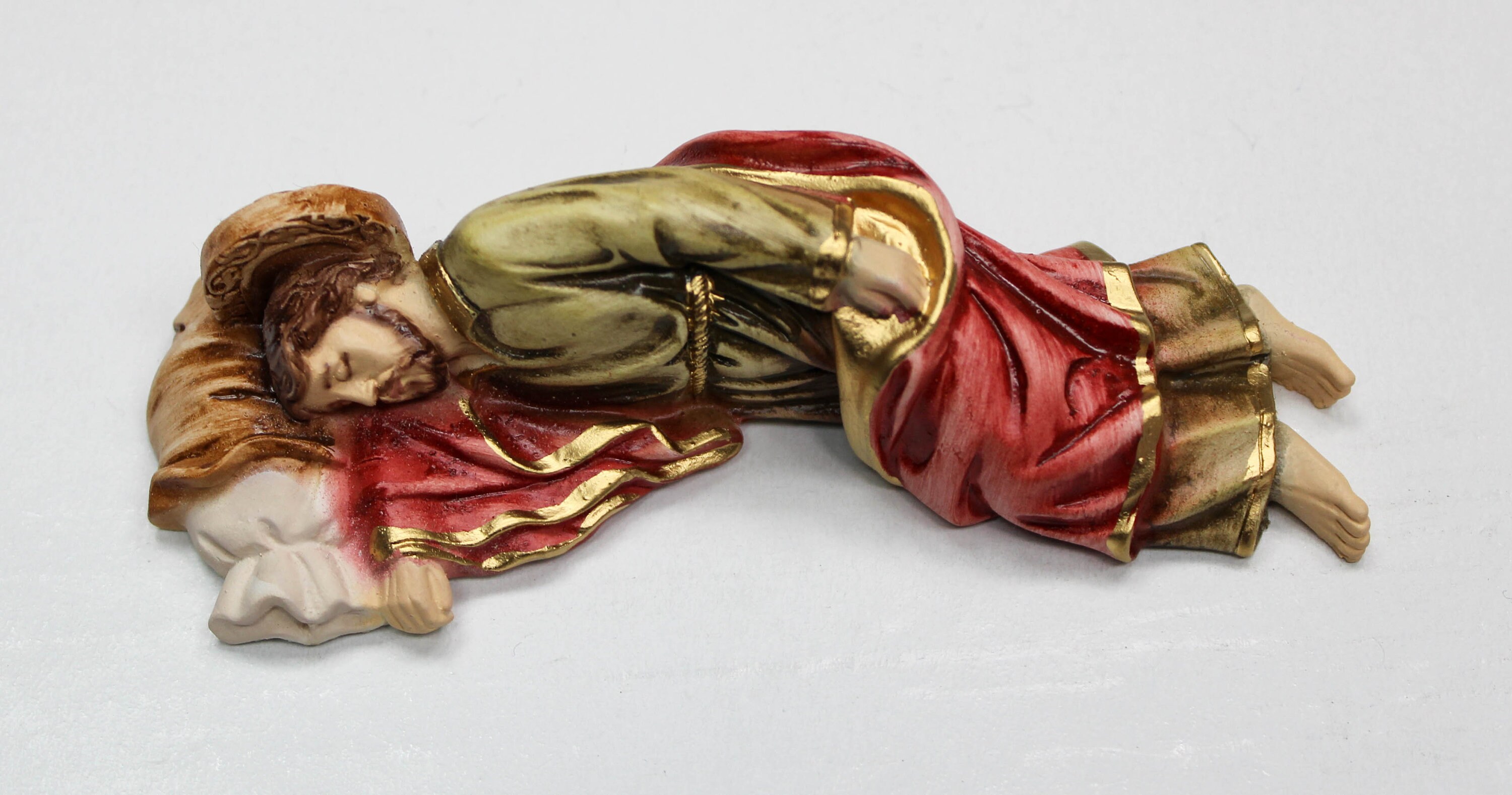 Sleeping Saint Joseph Statue Made of Stone Duste 7.3 Inches - Etsy