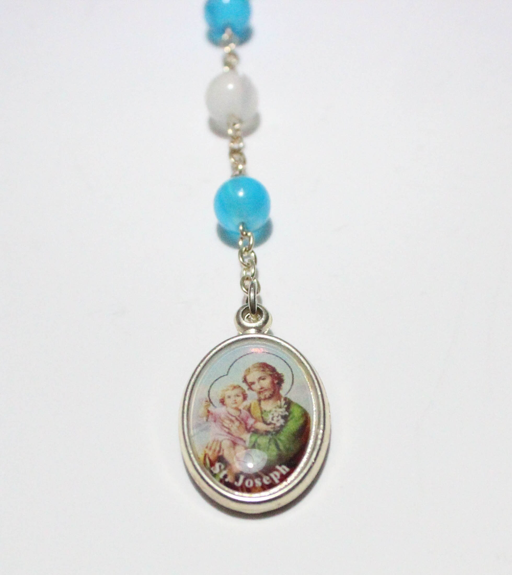 Chaplet of St. Joseph Rosary of Saint Joseph Plastic Beads on | Etsy