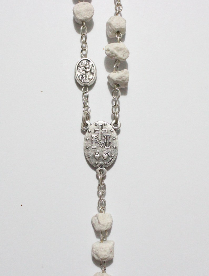 St.michael the Archangel Chaplet on Chain Stone Beads and St. | Etsy