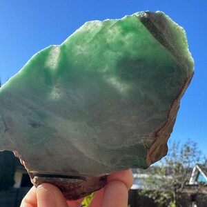Authentic 195g Guatemalan Mayan Jadeite Jade - Fei Cui / Motagua River ...