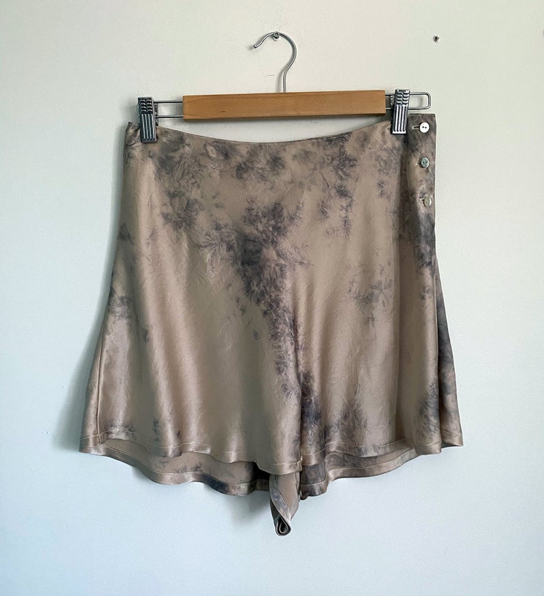 Silk Tap Pants Bias Cut Hand-dyed 100% Silk W/ Mother of - Etsy