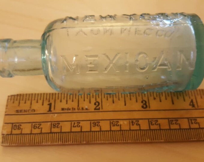 Antique Mexican Mustang Liniment Bottle, Lyon Mfg. Co., New York-1890's ...