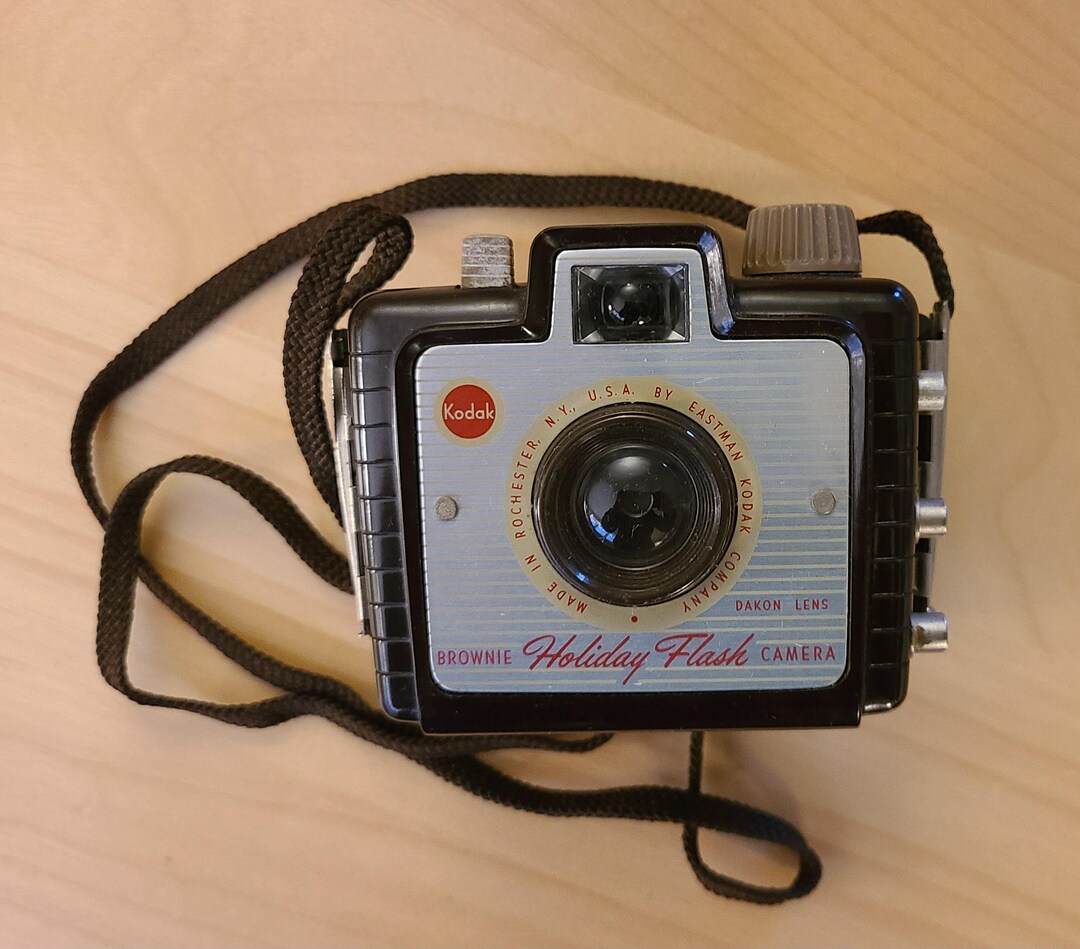 1950's Vintage Kodak Brownie Holiday Flash Camera With Dakon Lens - Etsy