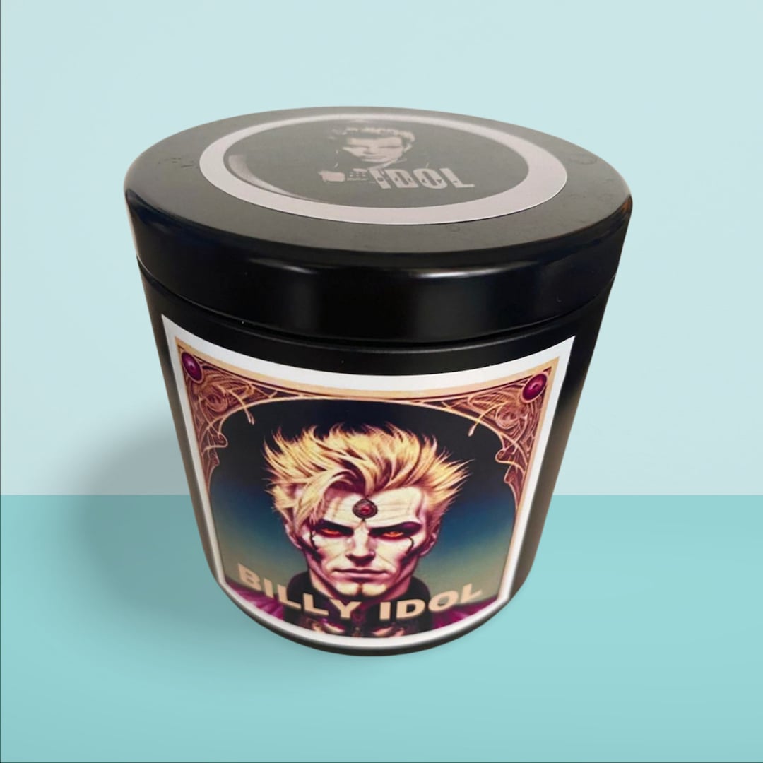 BILLY IDOL Band Candle Cool Candle Unique Candles Rock - Etsy