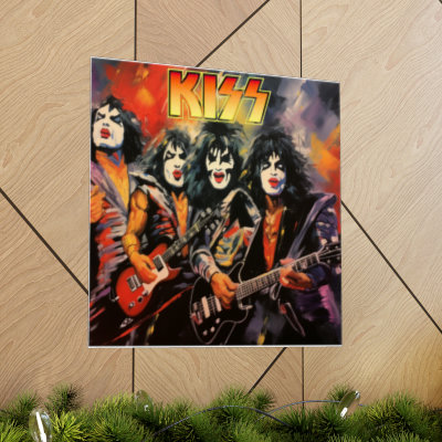 KISS BAND POSTER Kiss Art Kiss Band Art Kiss Art Decor Kiss Prints Kiss ...