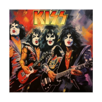 KISS BAND POSTER Kiss Art Kiss Band Art Kiss Art Decor Kiss Prints Kiss ...