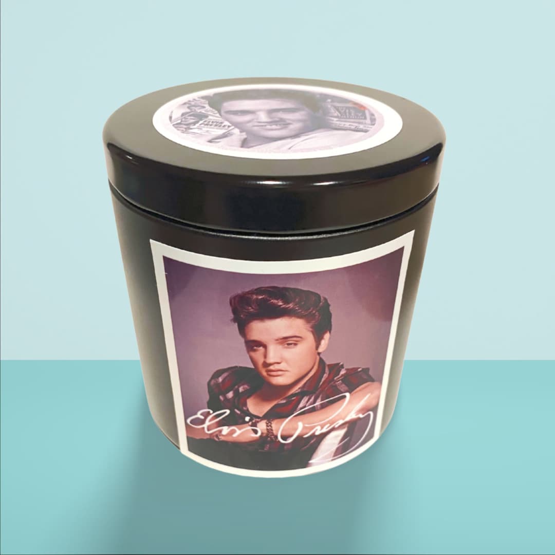 ELVIS PRESLEY Band Candle Cool Candle Unique Candles Rock - Etsy
