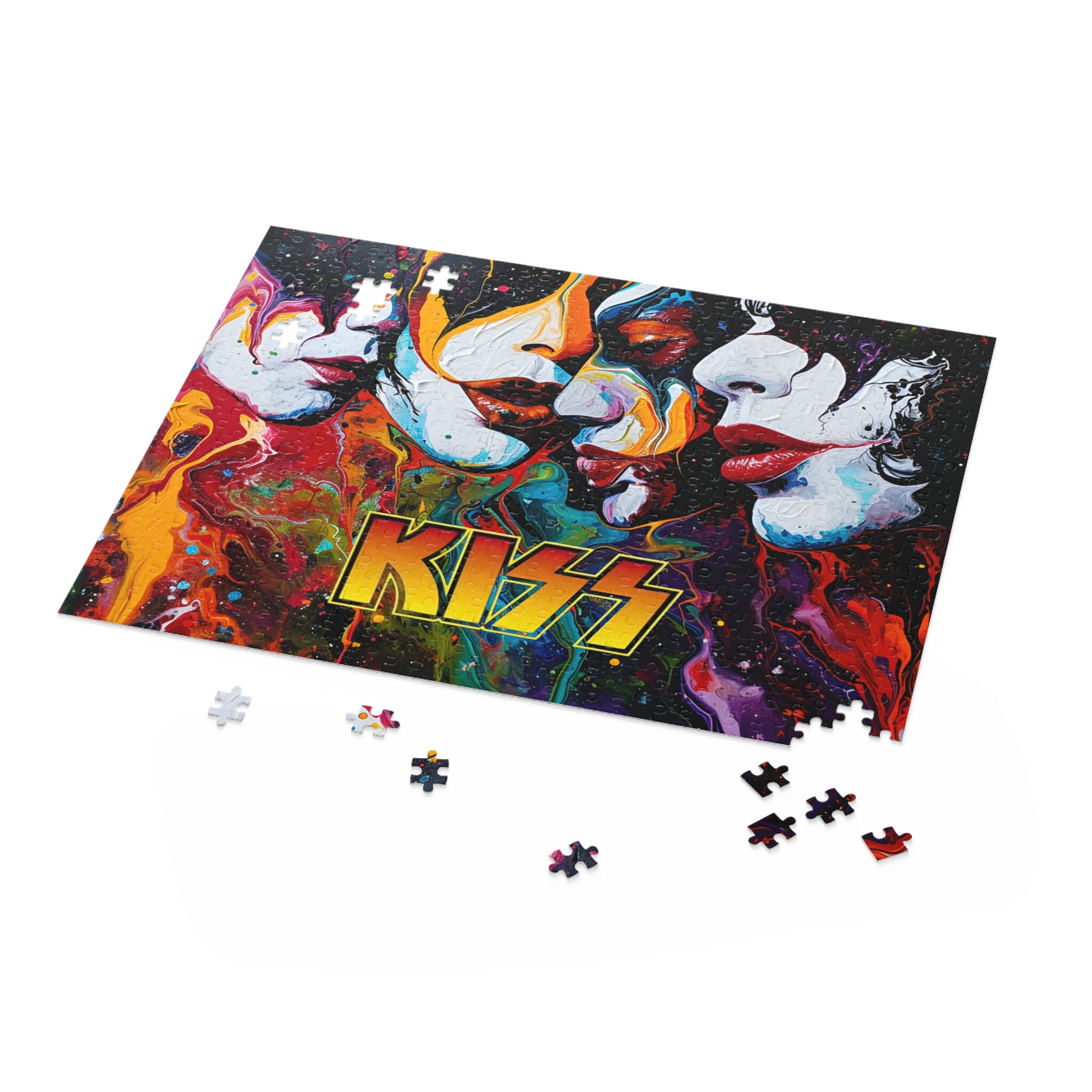KISS Super Cool 500-piece Puzzle Band Puzzles, Rock Band Puzzles, Cool ...