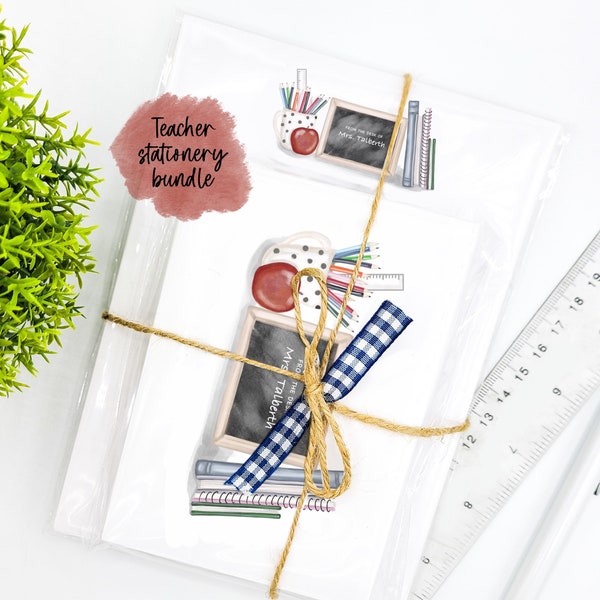Teacher Stationary - Etsy