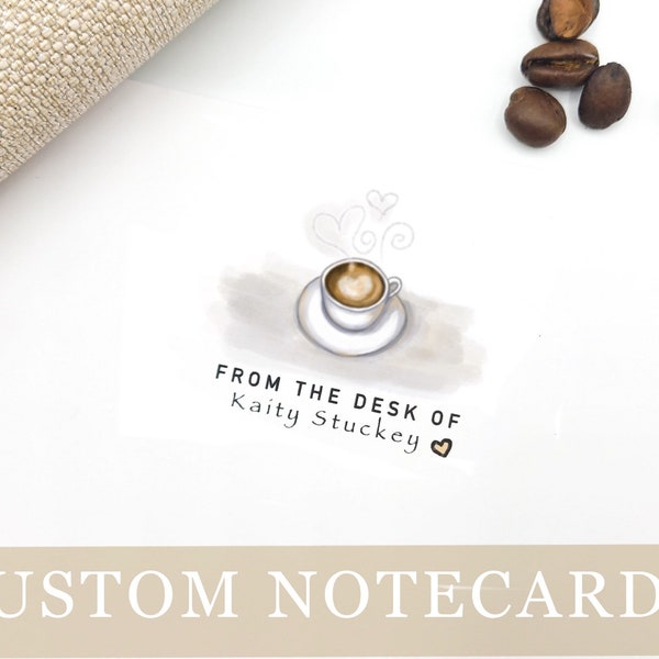 Coffee Note Cards - Etsy