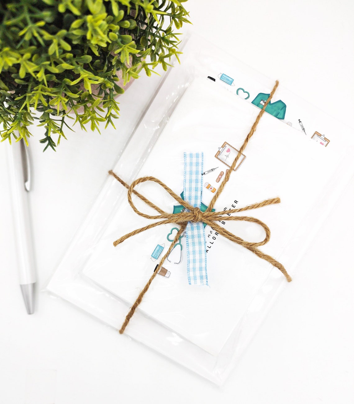 Nurse Personalized Stationery Set Nurse Gift Nursing - Etsy