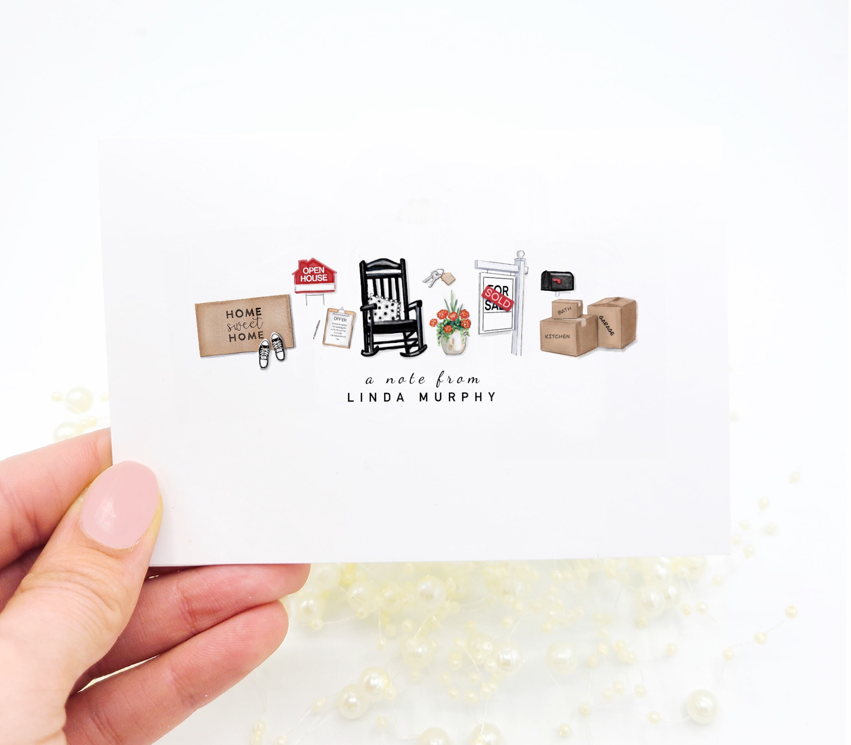 Realtor Personalized Notecards Real Estate Agent Closing - Etsy