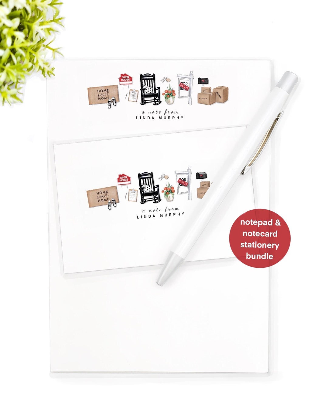 Realtor Personalized Stationery | Real Estate Agent | Closing Gift ...
