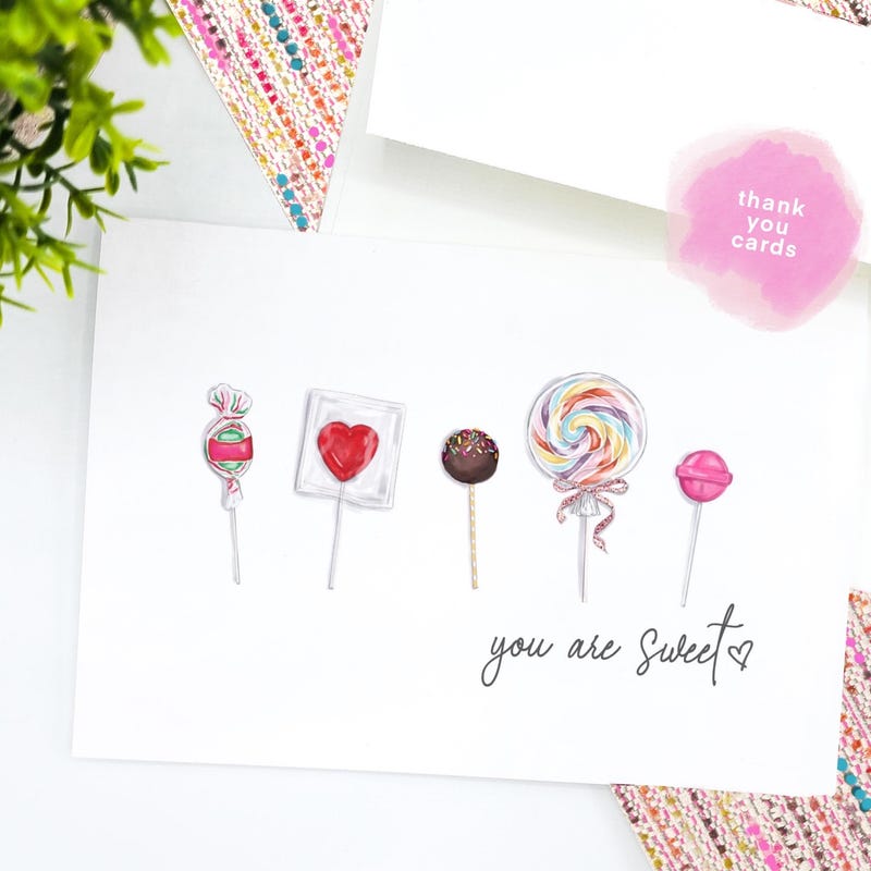 Thank You With Candy - Etsy