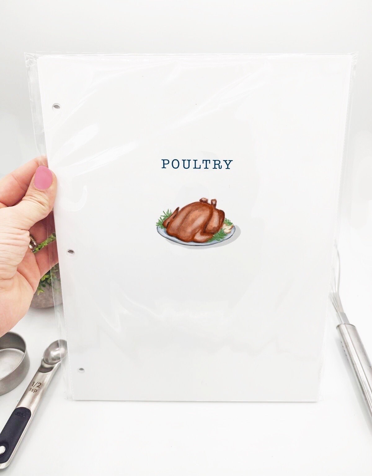 Recipe Book Page Dividers | Cook Book Organization | Kitchen Binder ...