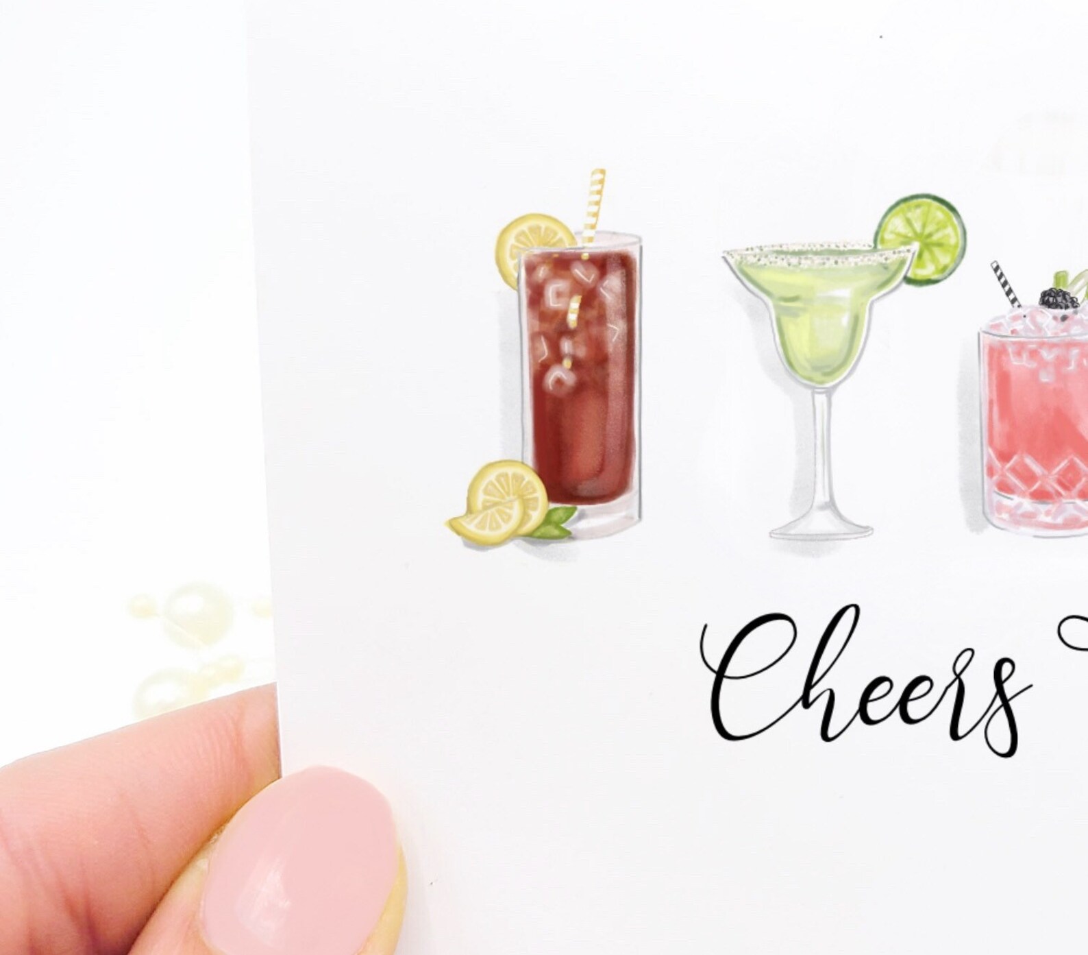 Cheers to You Cards | Celebration Note Card | Congratulations | Festive ...