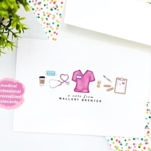 Nurse Personalized Stationery Set | Nurse Gift | Nursing School ...