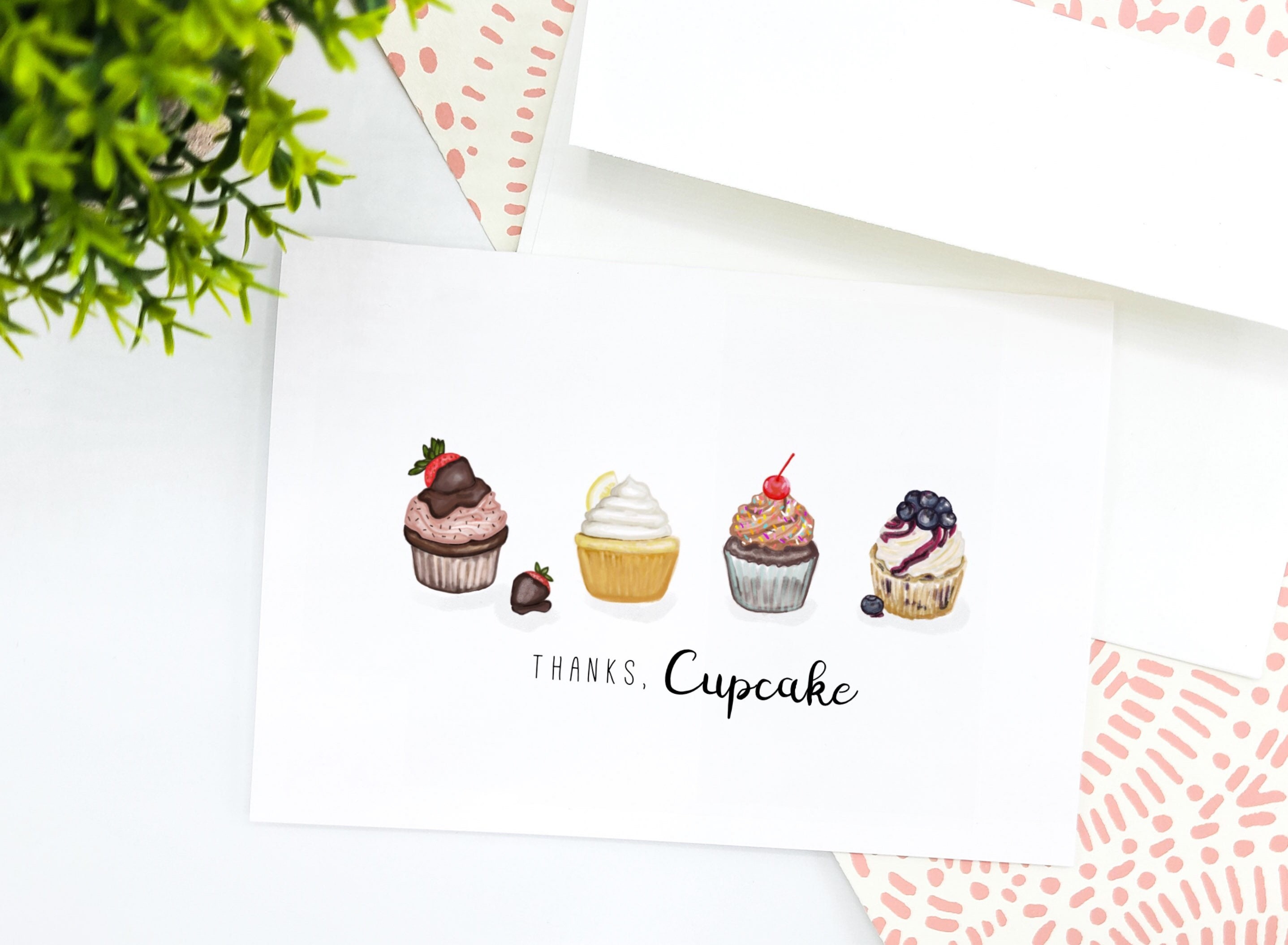 Dessert Thank You Cards | Punny Cards | Punny Gift| Thank You Gift ...