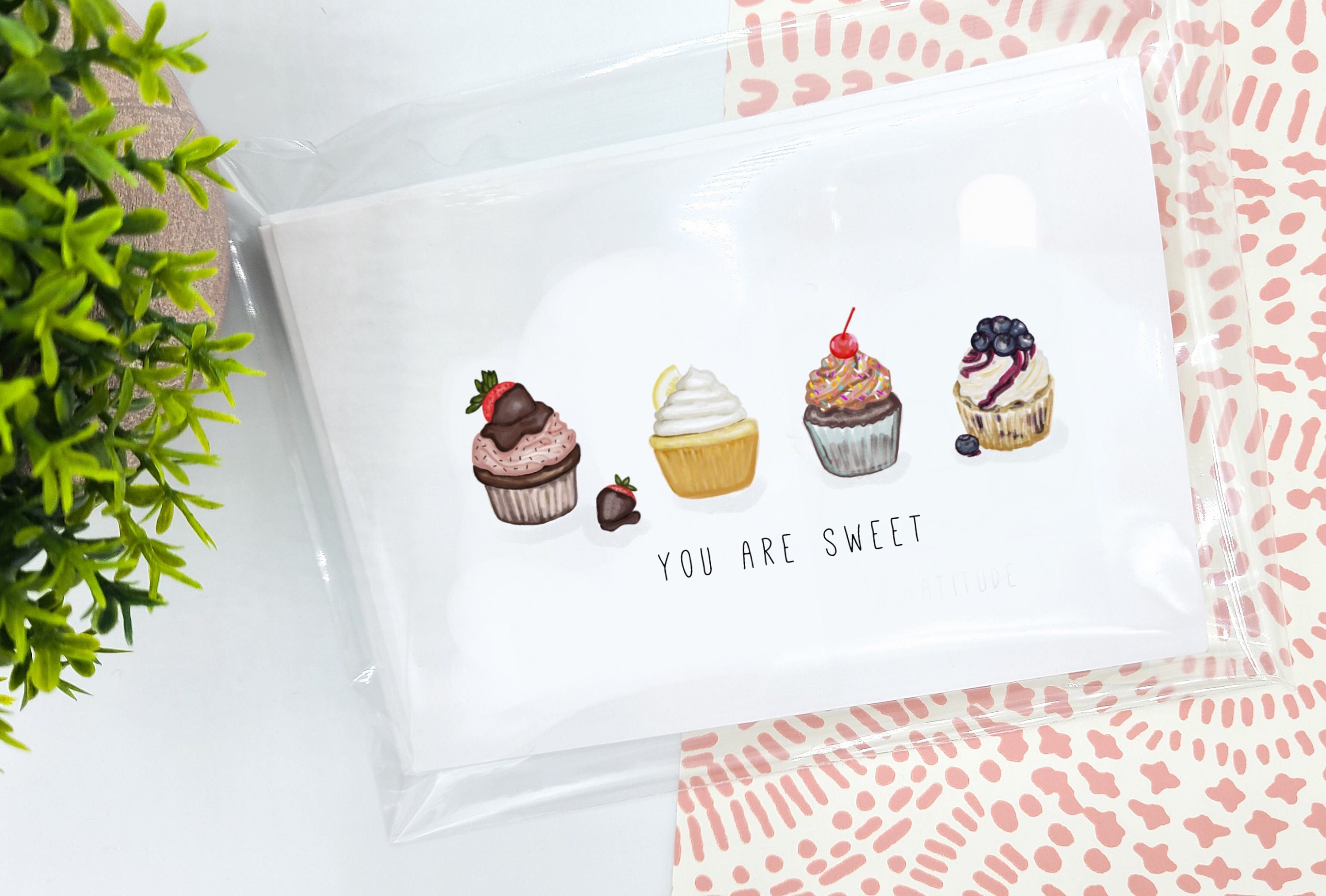 Cupcake Thank You Cards | Cupcake Theme | Cupcake Party | Gift for ...