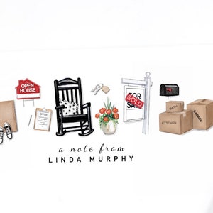 Realtor Personalized Notecards | Real Estate Agent | Closing Gift ...