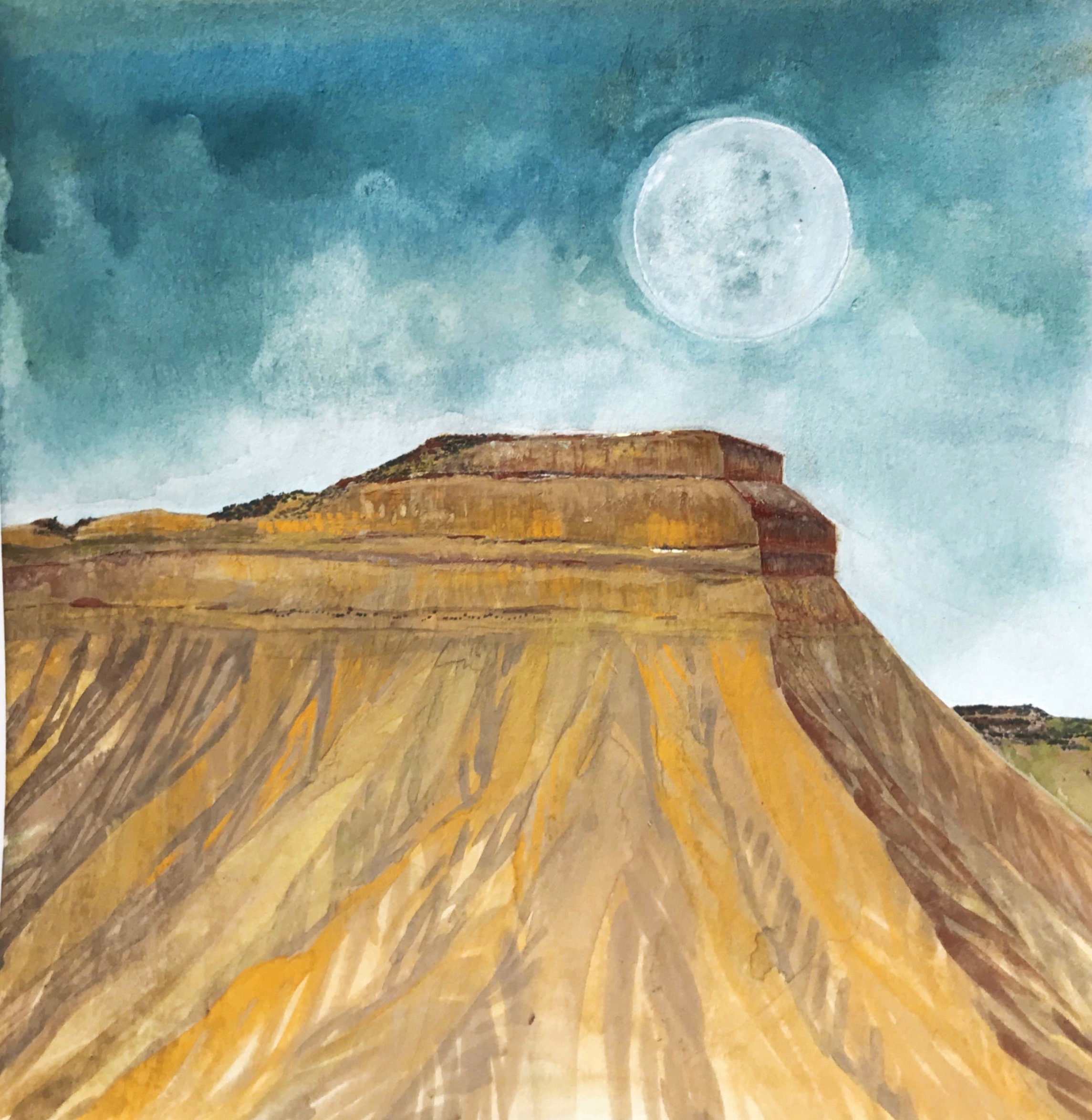 Mount Garfield Greeting Card / Nature Card/ Mountain Card/ - Etsy