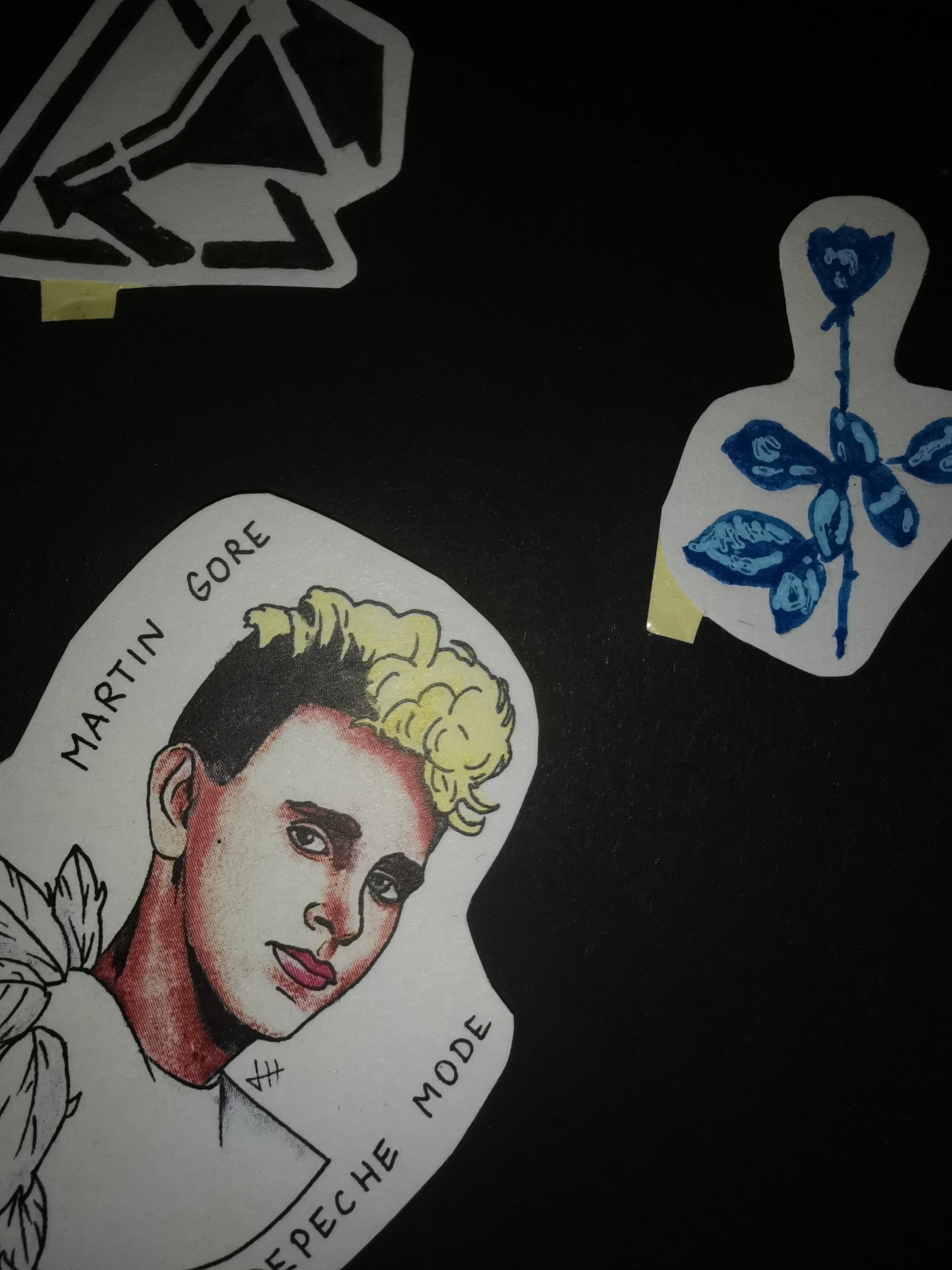 Depeche Mode Handmade Stickers, 8 Pieces, Violator - Etsy