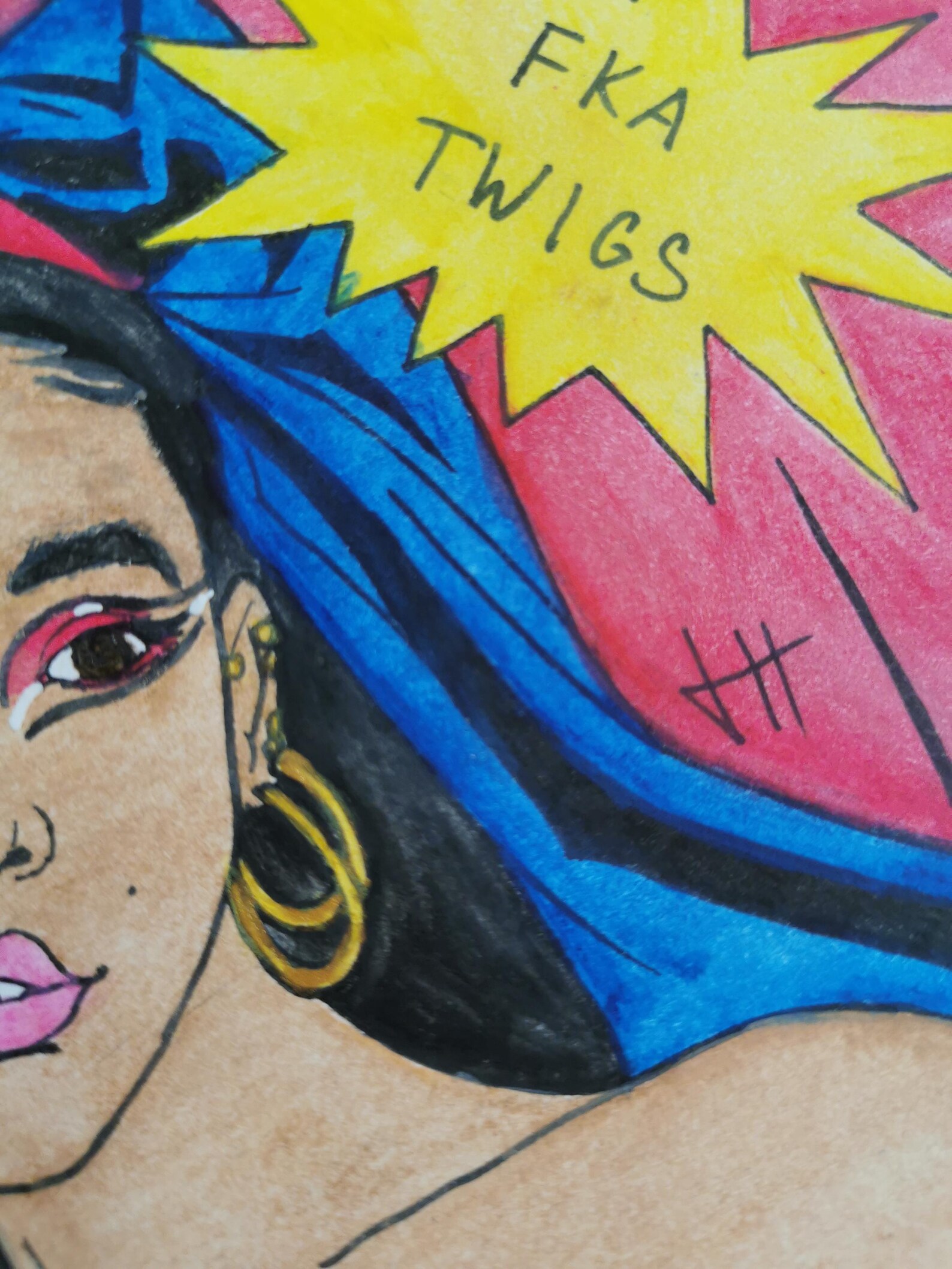 FKA Twigs Cellophane, Watercolor Painting, Pop Art Comic, Music Poster ...