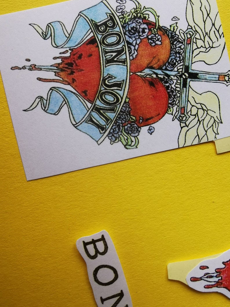 Bon Jovi Stickers, 7 Handmade Stickers Pack - Etsy