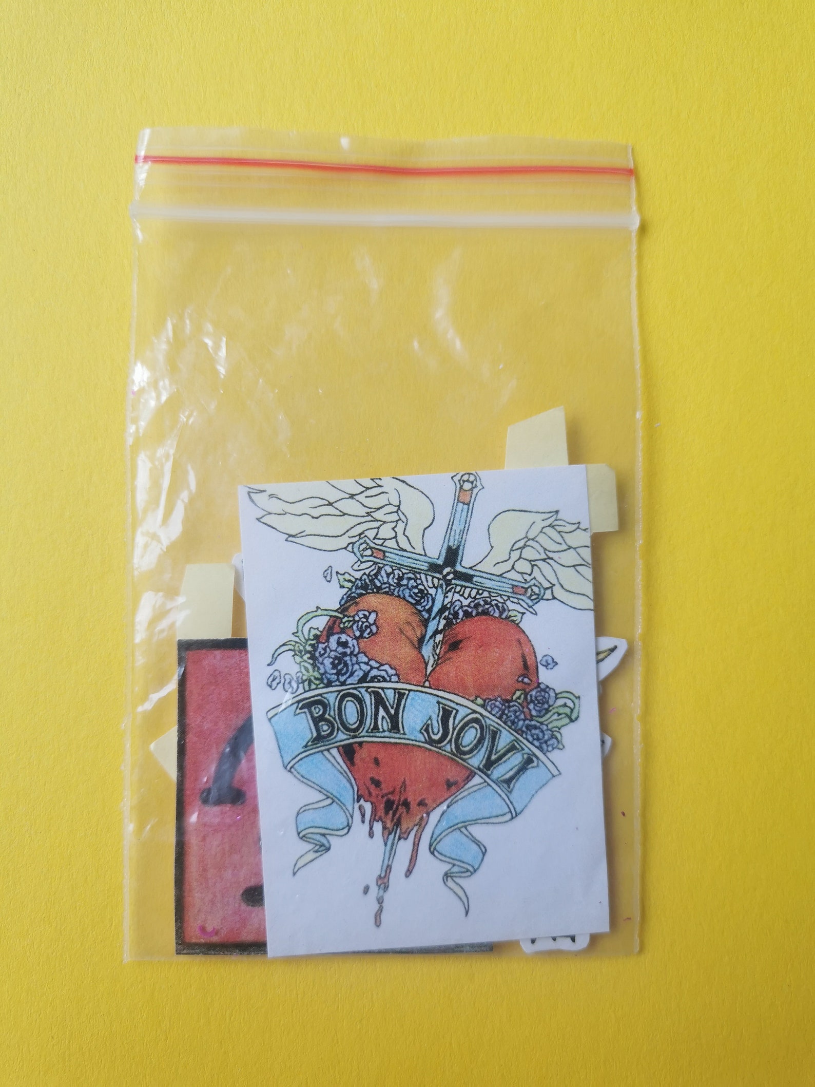 Bon Jovi Stickers, 7 Handmade Stickers Pack - Etsy