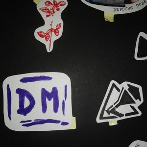 Depeche Mode Handmade Stickers, 8 Pieces, Violator - Etsy