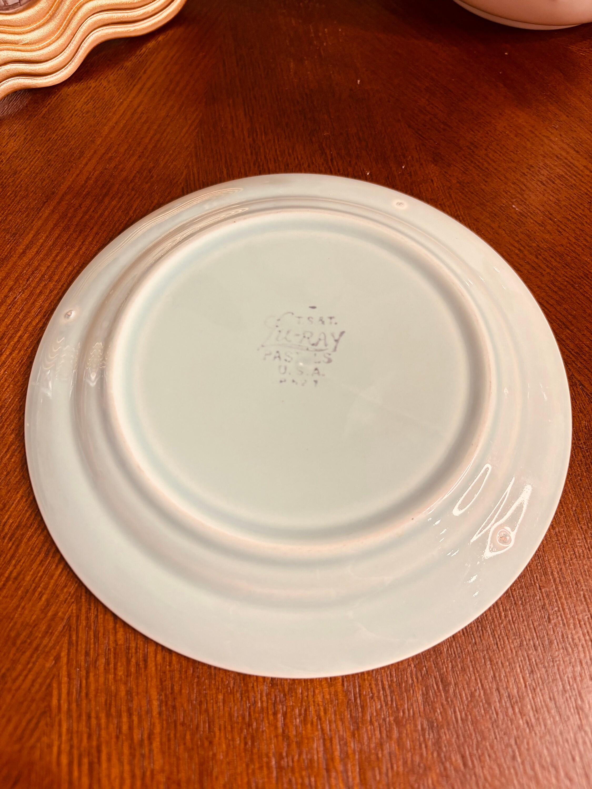 Luray Pastels Vintage TS&T Color Dinnerware Assorted Dishes Plates ...