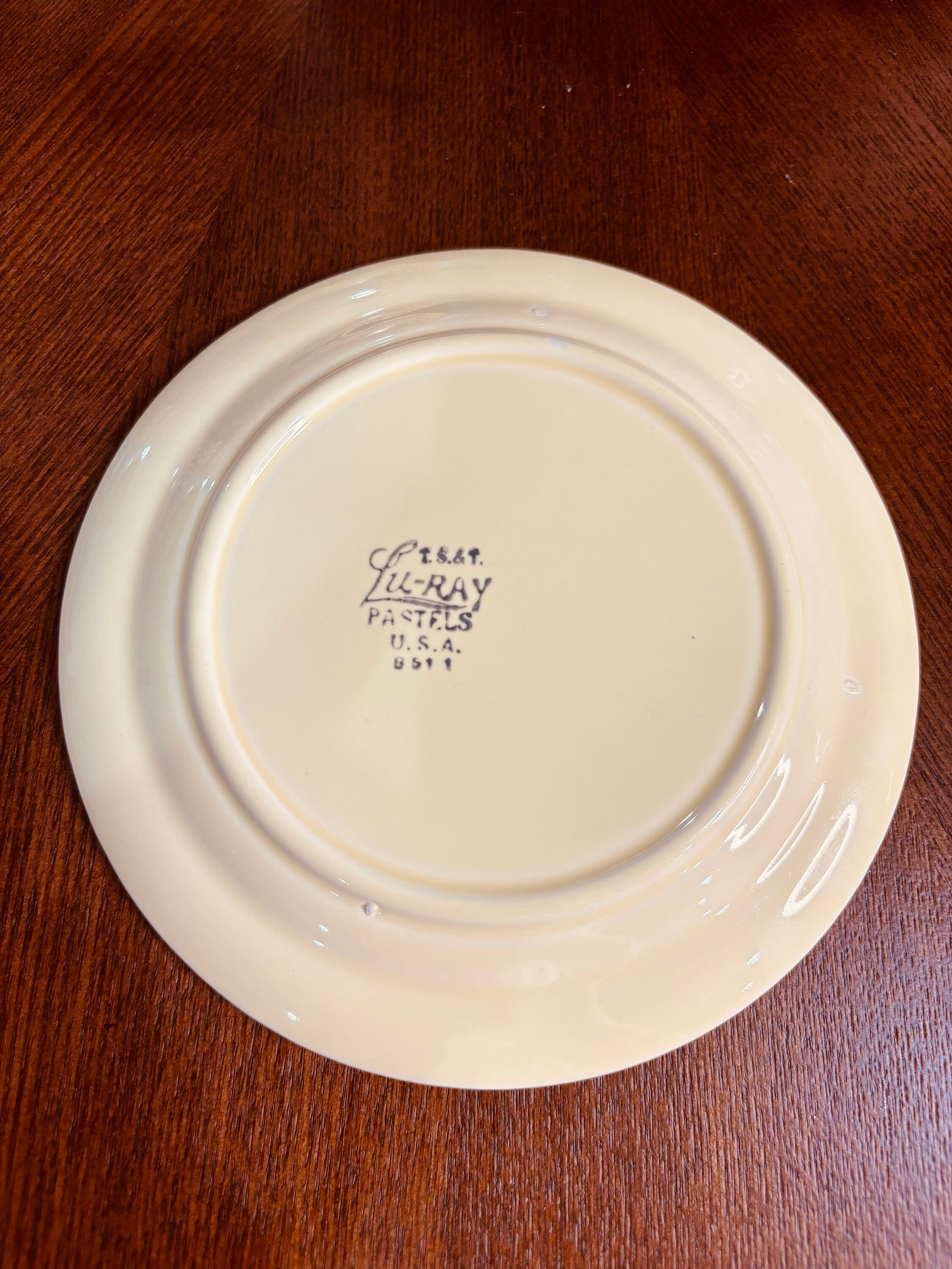 Luray Pastels Vintage TS&T Color Dinnerware Assorted Dishes Plates ...