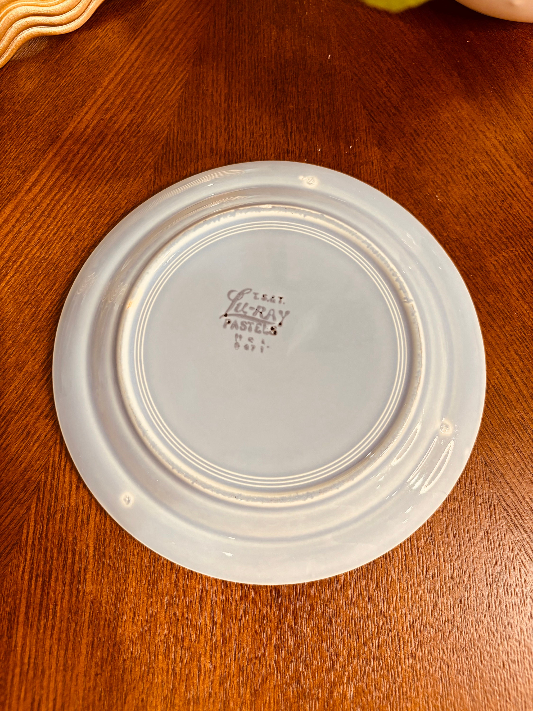 Luray Pastels Vintage TS&T Color Dinnerware Assorted Dishes Plates ...
