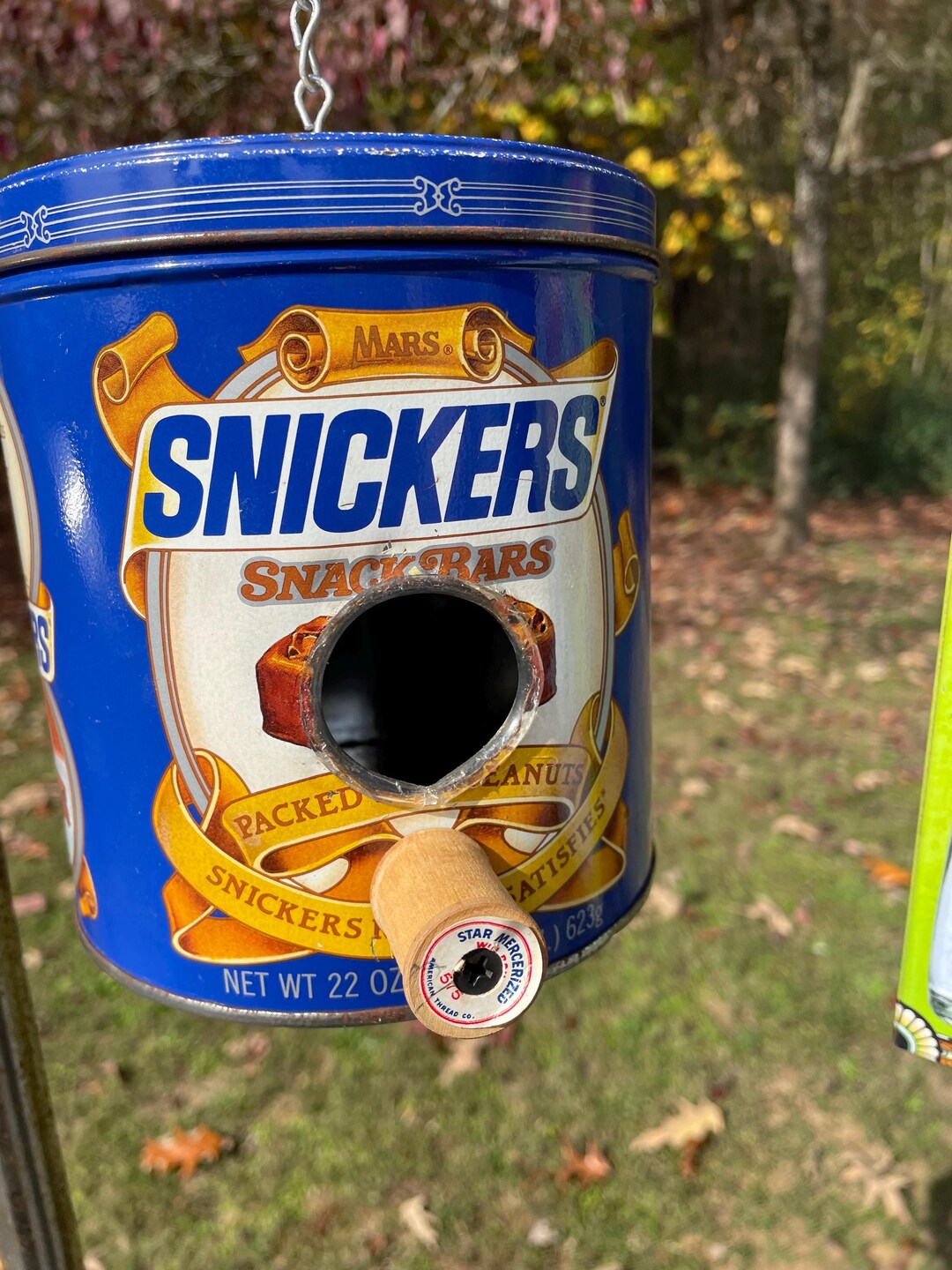 Vintage Snickers Candy Bars Tin Bird House - Etsy