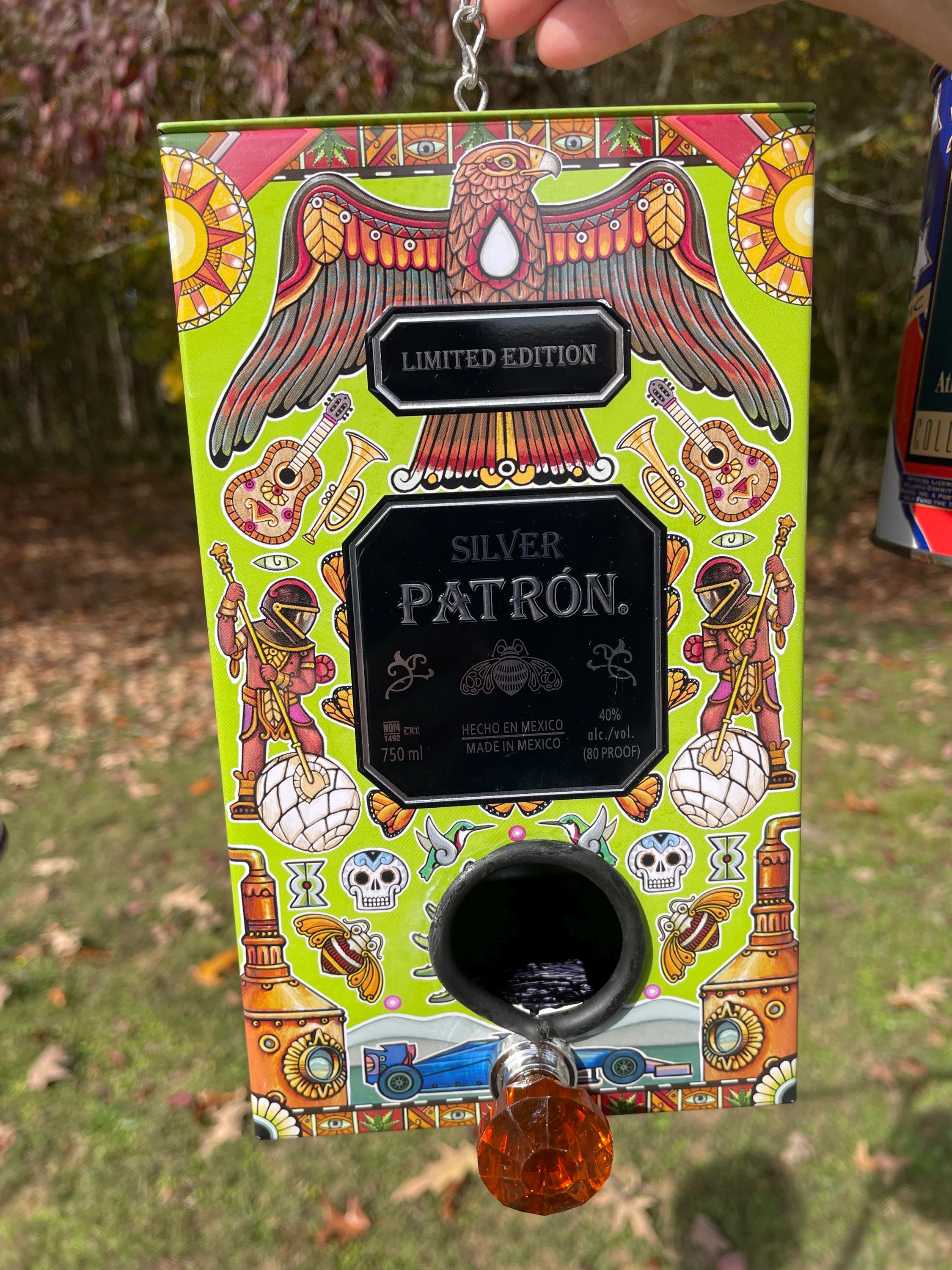 Patron Tequila Tin Bird House - Etsy