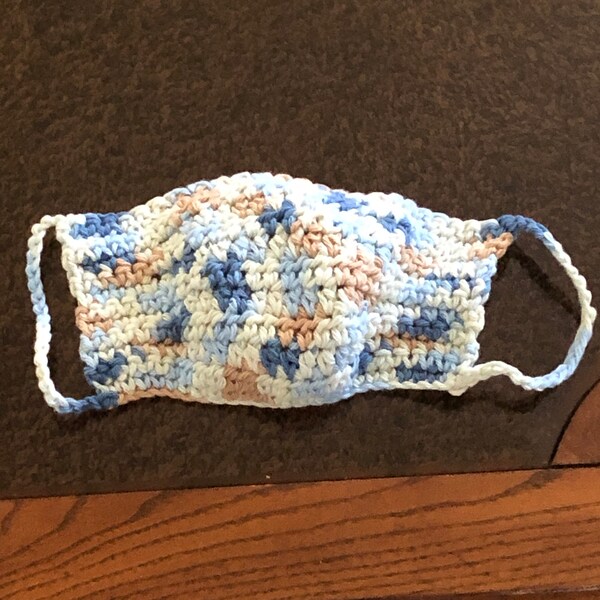 Crocheted Face Mask - Etsy